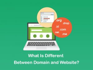Difference Between Domain and Website and Web Hosting - Ideoname